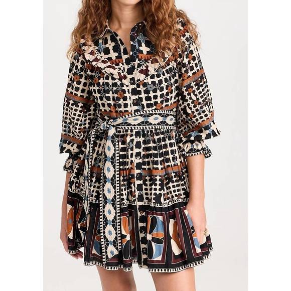 Cleobella | Dresses | New Cleobella Lotte Mini Dress In Deco | Poshmark